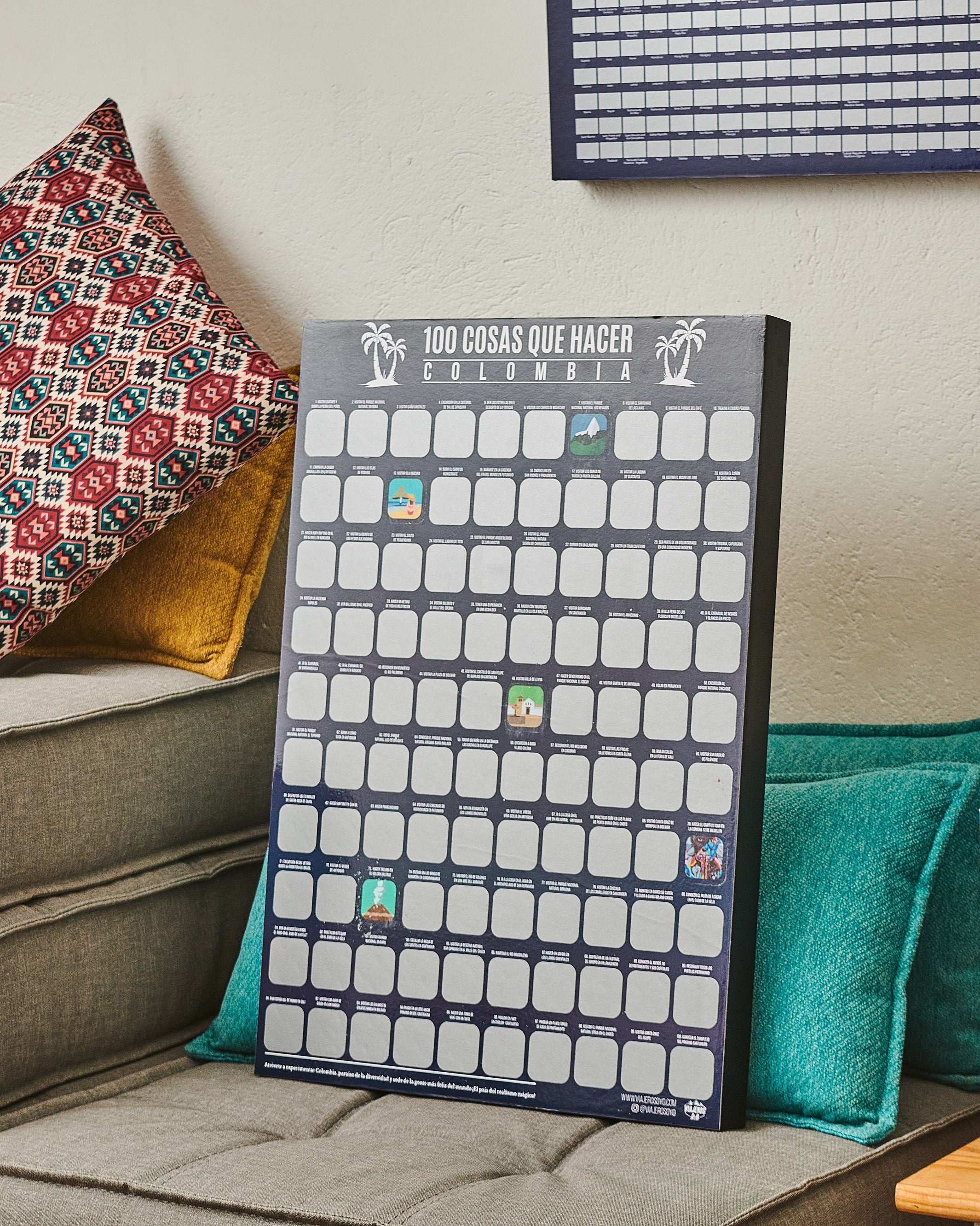 Poster 100 Cosas que hacer en Colombia – Viajerosdyd